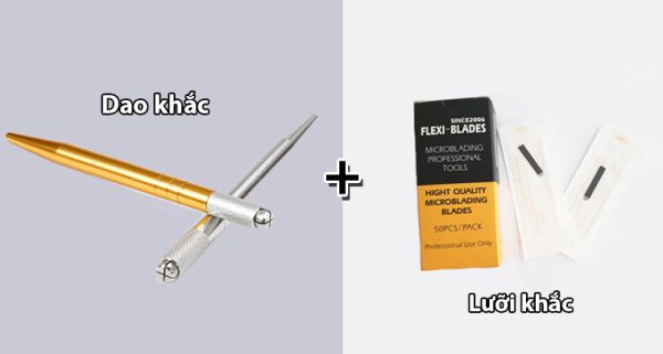 Tổng hợp các loại dao điêu khắc chân mày chất lượng -HOT 2021